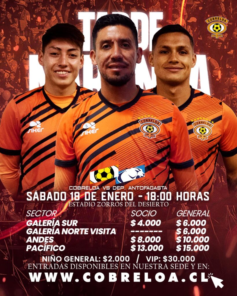 Planteles - Club de Deportes Cobreloa